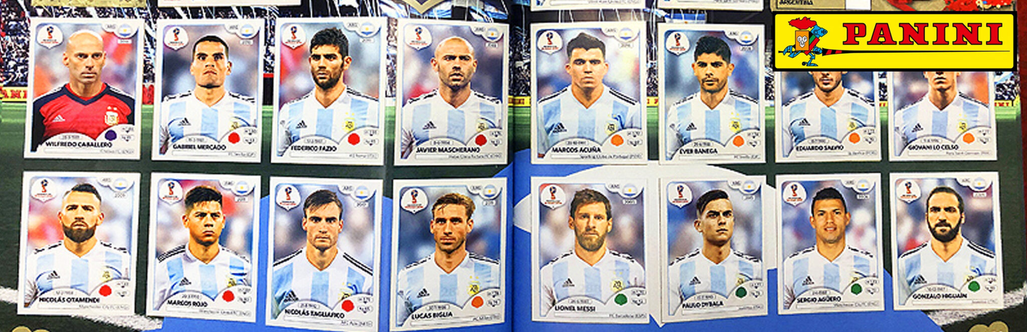 Las actualizaciones de jugadores del álbum mundialista de Panini ...